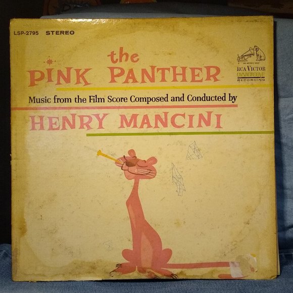 Soundtrack | Media | The Pink Panther Soundtrack 963 Vinyl Record ...
